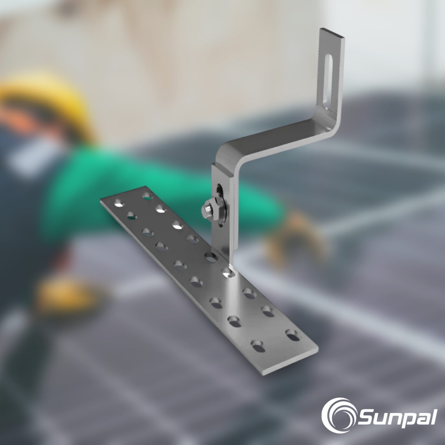 Solar Tile Roof Hook - SUS304 with Spandek Screws | Sunpal